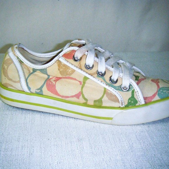 Coach | Shoes | Coach Dalia Signature Sneaker | Poshmark